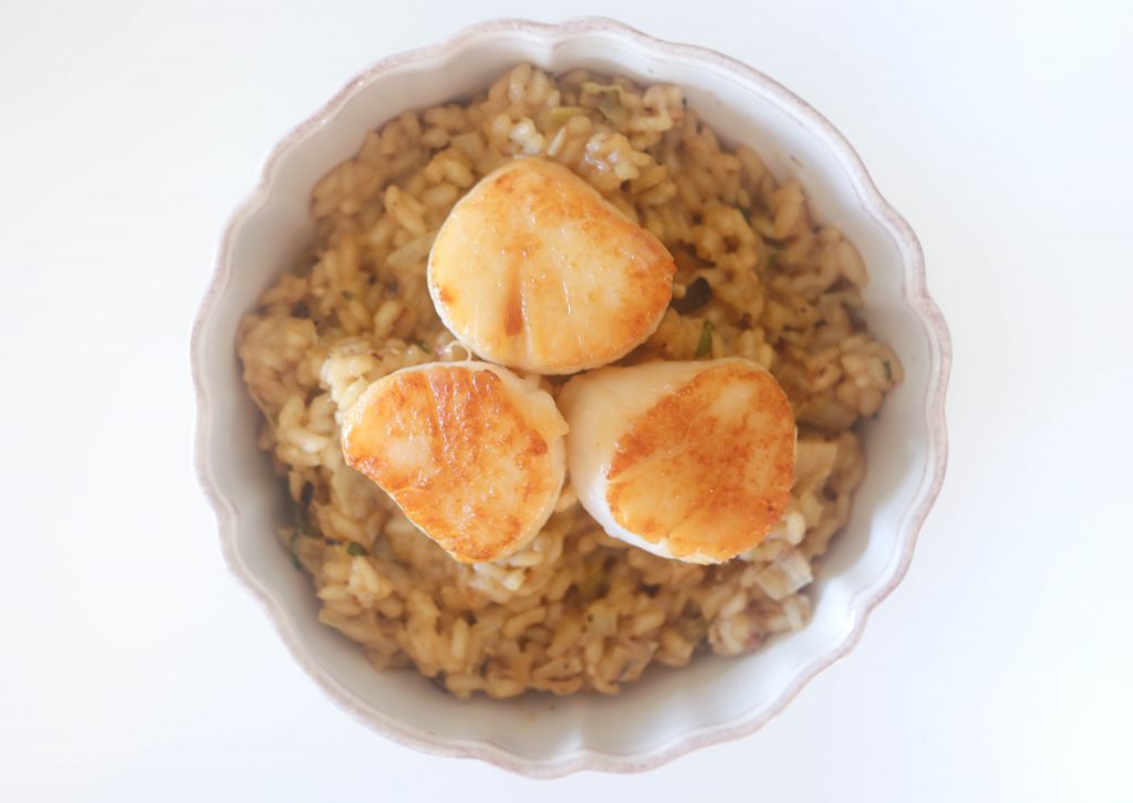 Scallop Risotto • Harbor Fish Market