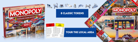 Portland, ME Monopoly Family Board Game • Harbor Fish Market